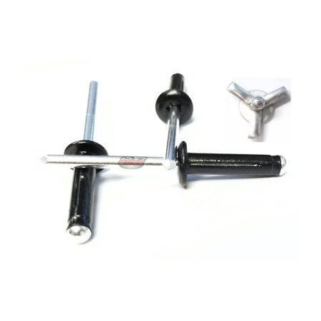 Torque Racing Supply Sm Head Exploding Rivets-Blk | Torque Racing Supply