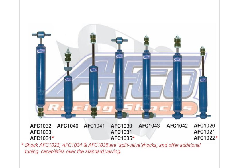 Afco 10 Shock Stock Mount Rear 6/6 | Torque Racing Supply