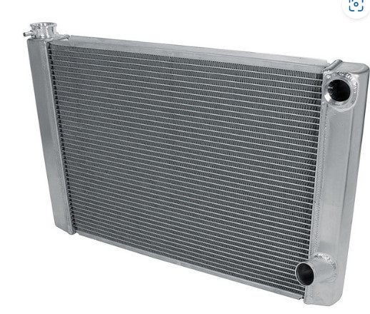 Allstar Dual Pass Radiator w/ Threaded Fitting Coupling 19 x 31 ...