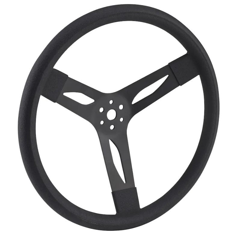 15" Steering Wheel Steel -blk | Torque Racing Supply